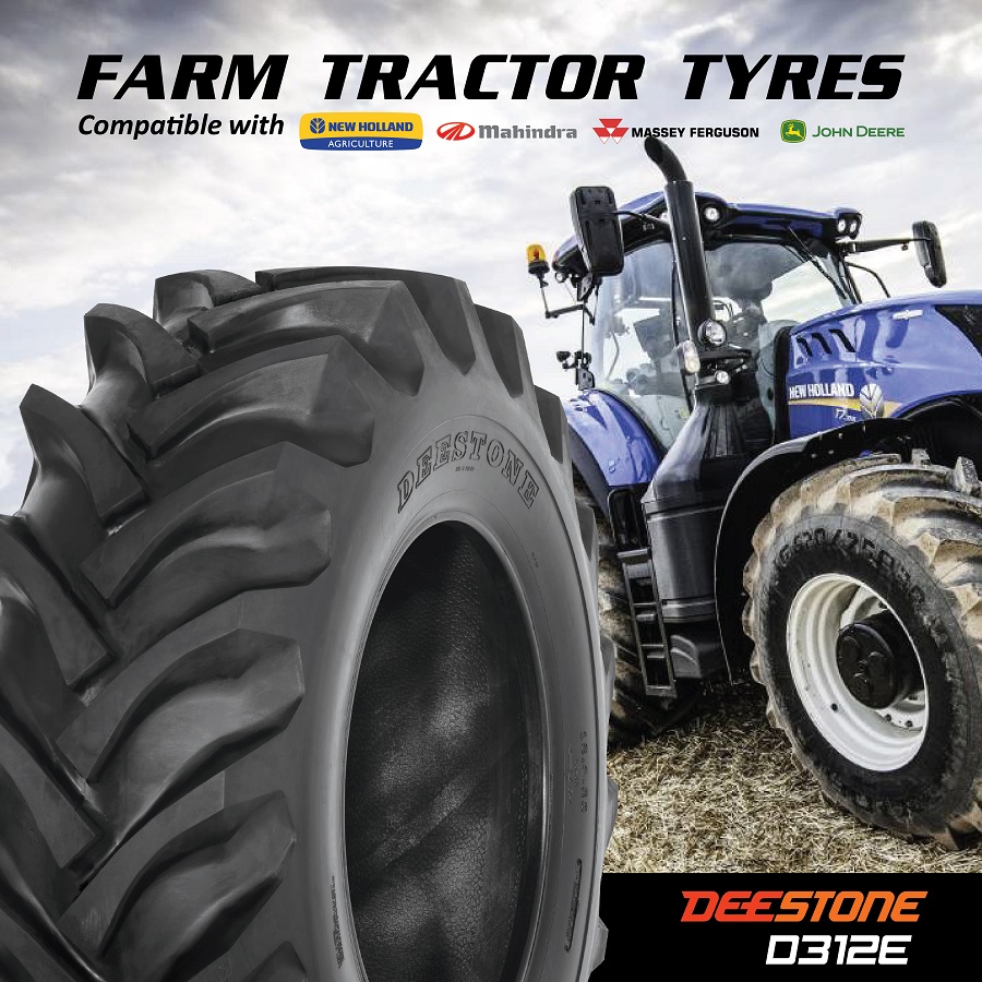 Deestone D312E Farm Tractor Tyre|West Malaysia|COOPERTEAMS